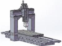 China C&F8035 Door‑Type Swinging‑Head Five‑Axis Machining Center for sale