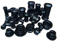 China Durable Pipe Fittings Black Plumbing Fittings With Lightweight Design for sale