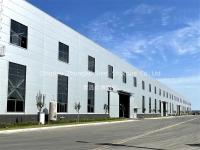 China Industrial Steel Structure Warehouse for Plant 30m Span Customizable for sale
