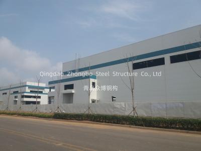 China Hot Dip Galvanized C Purlin Prefabricated Steel Structure Building Factory Metal Warehouse for sale