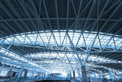 China Prefabricated Light Steel Structure Building for Hotel Office Commercial Supermarket Q355B for sale