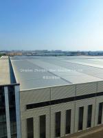 China Comprehensive Steel Structure Workshop 1.0mm-2.0mm Thickness Transparent FRP Sheet for sale