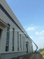 China Comprehensive Steel Structure Workshop 1.0mm-2.0mm Thickness Transparent FRP Sheet for sale