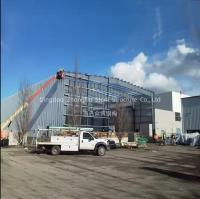 China Q355B Prefabricated Steel Structure Warehouse Building 60m Clear Span Industrial for sale