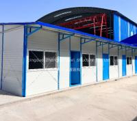 China 20FT Container Light Steel Prefab House 50mm 100mm Sandwich Panel Roof for sale