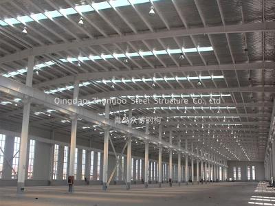 China Prefabricated Steel Structure Airplane Hangar with Sliding Doors 20 Ton Crane Capacity for sale