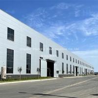 China Q235 Q345B Prefabricated Structural Steel Warehouse Building 50 Year Lifespan for sale
