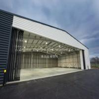 China Prefabricated H Section Steel Structure Aircraft Hanger Workshop Q235 Q355B 30m Span for sale