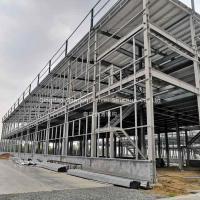 China Prefabricated Steel Structure Workshop Q355B H Beam 20m Span Industrial Building for sale