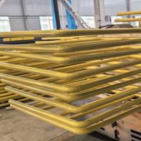 China Spray Coated Railing 1.2m Height High Gloss Powder Coated Finish for sale