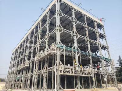 China Prefabricated Commercial Steel Building Light Steel Structure for Hotel Office Q355B H Section for sale