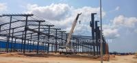 China Q355B H Section Steel Structure Building Construction for Industrial Commercial Use for sale
