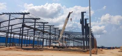 China Q355B H Section Steel Structure Building Construction for Industrial Commercial Use for sale
