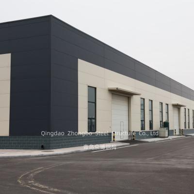 China Fire Resistant Steel Factory Building Industrial Grade Metal Structure 50mm 100mm Sandwich Panel for sale