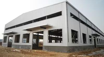 China Steel Structure Warehouse 50 Year Lifespan H Beam Industrial Storage Building for sale