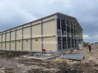 China Q235 Q355 Steel Prefab Poultry House 50 Year Life Custom Design for sale