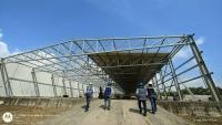 China Steel Structure Warehouse Prefabricated Metal Building 50 Year Lifespan Clear Span Design for sale