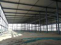 China Steel Structure Warehouse Prefabricated Metal Building 50 Year Lifespan Grade 8 Earthquake Resistance for sale