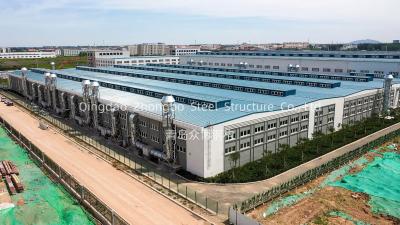 China Custom Steel Structure Workshop Fabrication and Assembly Services for Robust Industrial and Commercial Applications for sale