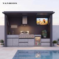 China Modular Aluminum Outdoor BBQ Pod Rust Proof Structure Barbeque Pod for sale