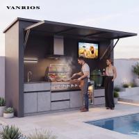 China Modular Aluminum Outdoor BBQ Pod Rust Proof Structure Barbeque Pod for sale