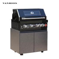 China High BTU Output Stand Alone Natural Gas Grill With Rust Free Aluminum Cabinet And SUS304 Stainless Steel Construction for sale