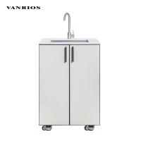 China Precision Plumbing Freestanding Outdoor Kitchen Cabinets Modern Luxury for sale