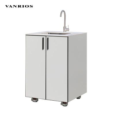 China Precision Plumbing Freestanding Outdoor Kitchen Cabinets Modern Luxury for sale