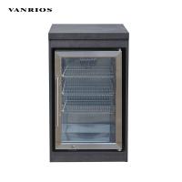 China Versatile Outdoor Kitchen Refrigerator Cabinet Seamless Ergonomic for sale