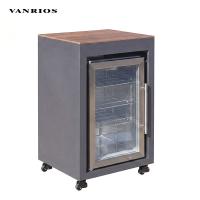 China SUS304 63L Aluminum Outdoor Refrigerator Cabinet With HPL Countertop for sale