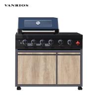 China Outdoor Best Freestanding Bbq Grills Station With S304 Stainless Steel Grill for sale