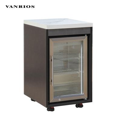 China Signature Outdoor Beverage Cabinet 63L with Integrated Refrigeration Module for sale