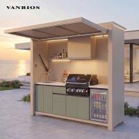 China Pavilion Featuring Architectural Outdoor Kitchen Suite Contemporary Designer for sale