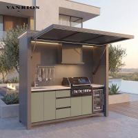 China 18.7KW Outdoor BBQ Pod With Gas Grill System Plug And Play Modular Design for sale