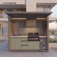 China 18.7KW Outdoor BBQ Pod With Gas Grill System Plug And Play Modular Design for sale