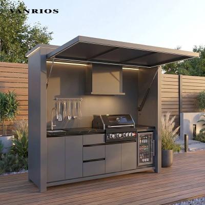 China Architectural Outdoor Bbq Cooking Station 63700 BTU For Hospitality Projects for sale