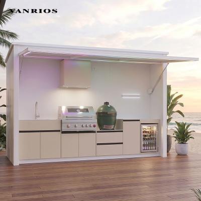 China Minimalist Architectural Bbq Kitchen Pod For Contemporary Outdoor Living for sale