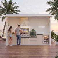 China Minimalist Architectural Bbq Kitchen Pod For Contemporary Outdoor Living for sale
