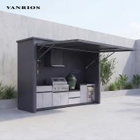 China Industrial Modular Outdoor Bbq Kitchen Pod & Entertainment Center for sale