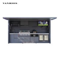 China Large Scale Hospitality Outdoor Kitchen Pod With High Capacity Workspace for sale