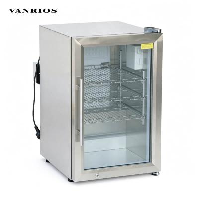 China Built In 63L Outdoor Refrigerator With SUS304 Stainless Steel Door for sale