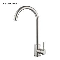 China Modern S304 Stainless Steel Outdoor Kitchen Faucet For BBQ Islands Patios for sale