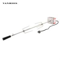 China S304 Stainless Steel Electric BBQ Rotisserie Kit For Outdoor Grill Accessories for sale