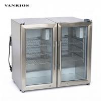 China OEM ODM Double Door 126L Outdoor Refrigerator With SUS304 Stainless Steel Construction for sale