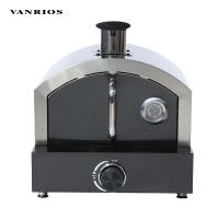 China Black Powder Coated Tabletop Gas Pizza Oven Outdoor Bbq Pizza Oven OEM ODM for sale