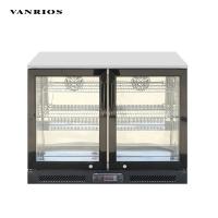China Built In Black Outdoor Kitchen Refrigerator with 126L Storage Capacity for sale