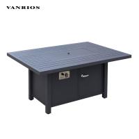 China Modern Aluminum Fire Pit Table with SUS304 Burner System for sale