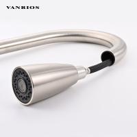 China Commercial S304 Stainless Steel Pull Out 360 Rotation Water Faucet for Outdoor Kitchen BBQ Island for sale