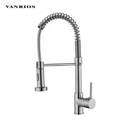 China Food-Contact Safe Stainless Steel Outdoor Sink Faucet for Commercial BBQ Station for sale