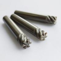 China Customized Ceramic End Mills For Machining Cr NI Fe Material Heatresitant End Mills for sale